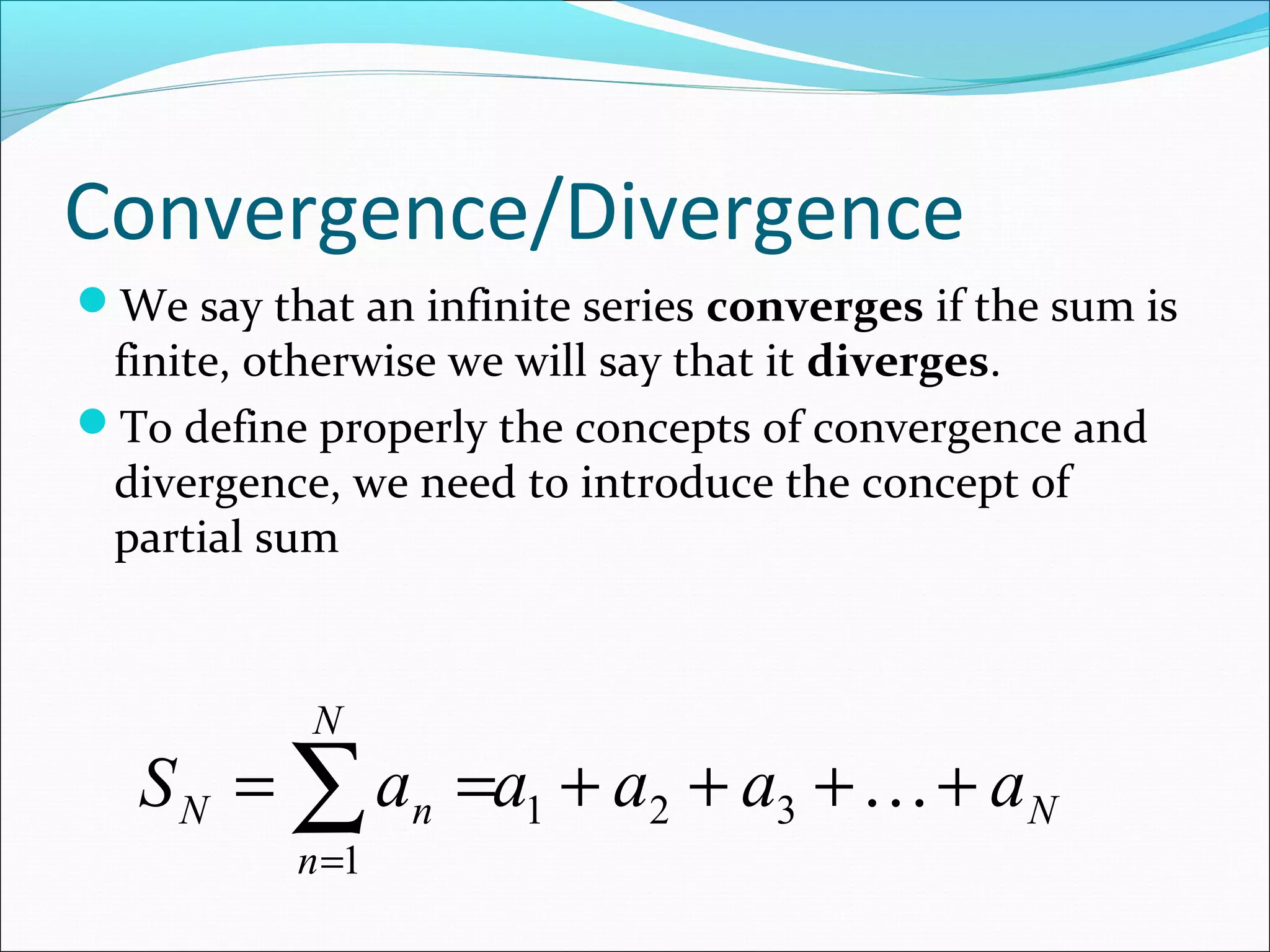 Infinite sequence and series | PPT