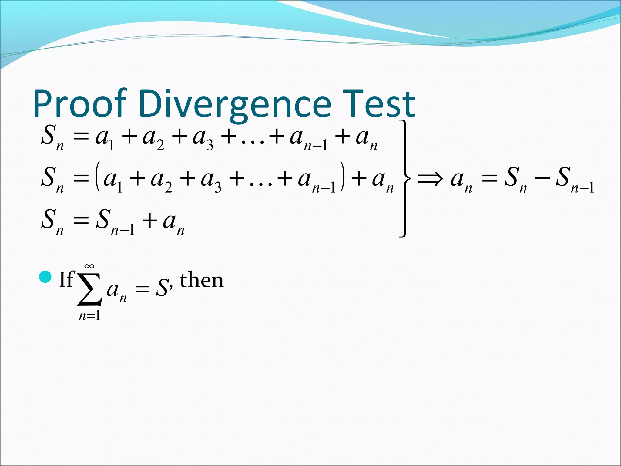 Infinite sequence and series | PPT