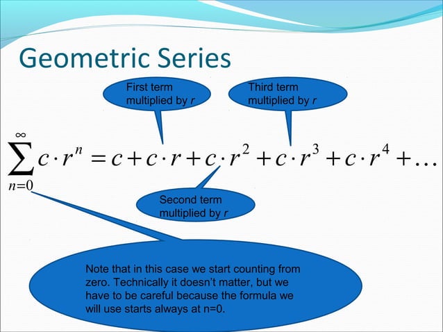 Infinite sequence and series | PPT | Physics | Science