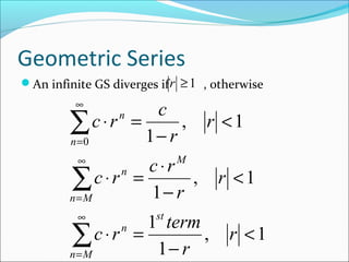 Infinite sequence and series | PPT
