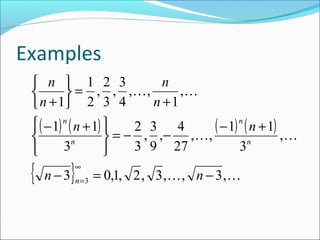 Infinite sequence and series | PPT
