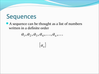 Infinite sequence and series | PPT