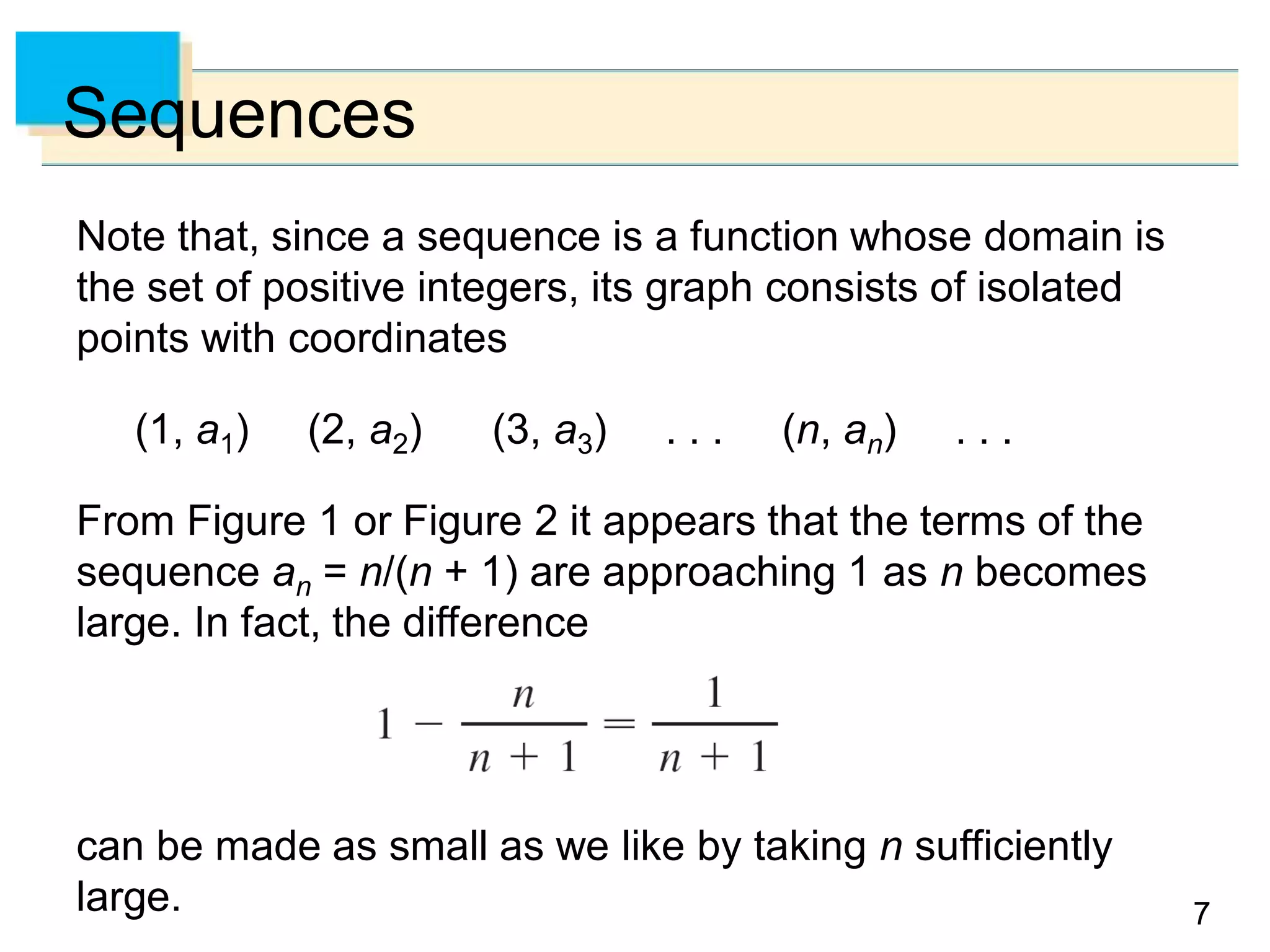Infinite sequences and series i | PDF