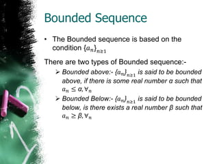 Infinite series & sequence | PPTX | Physics | Science