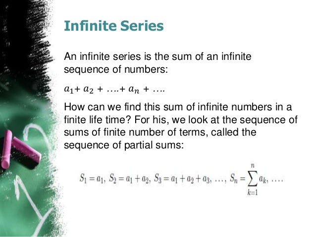 Infinite series & sequence