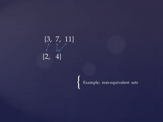 Infinite sets and cardinalities | PPTX