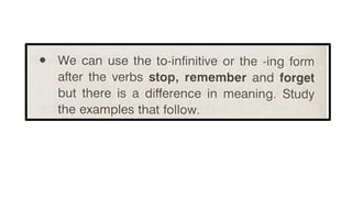 Infinitive | PPT