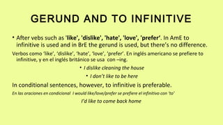 Infinitive and Gerund (ESL) | PPT