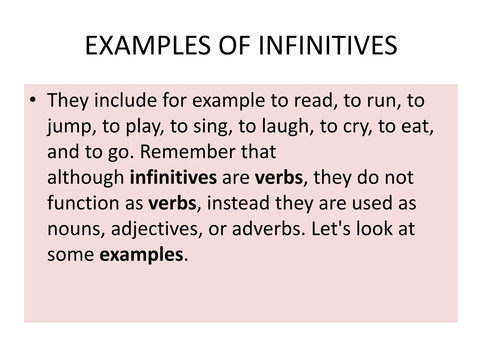 Infinitive and Gerunds.pptxggggggggggggg | PPTX
