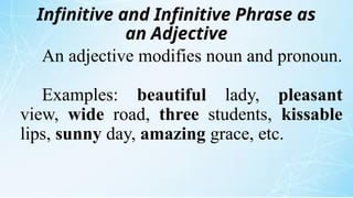 INFINITIVE AND INFINITIVE PHRASES G9.pptx
