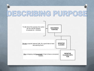 Infinitive clauses | PPTX
