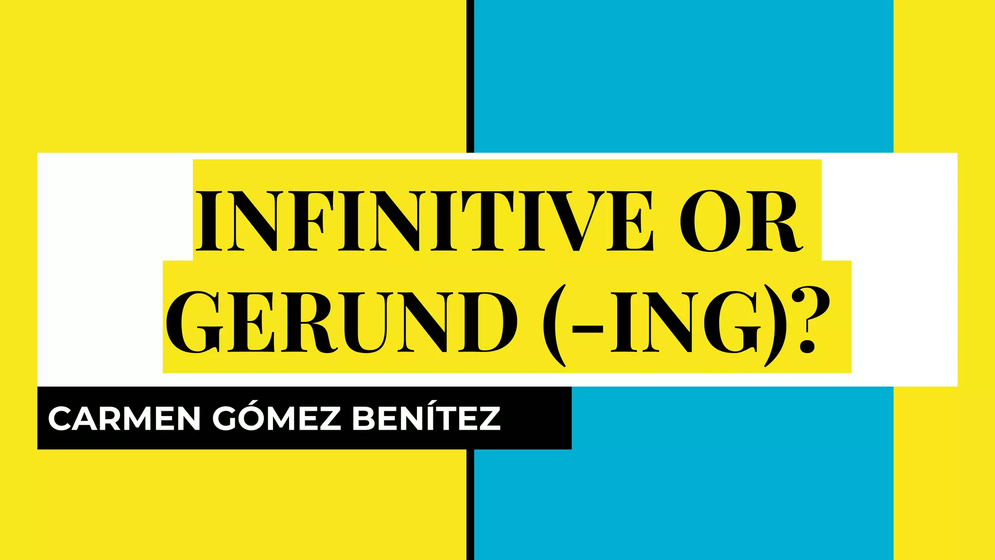 Infinitive or gerund ( ing) | PPT