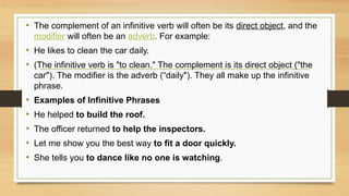 Infinitive Phrases.pptx Infinitive Phrases.pptx