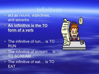 infinitive verbs PowerPoint presentation | PPT
