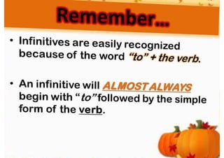 Infinitives. ppt | PPT