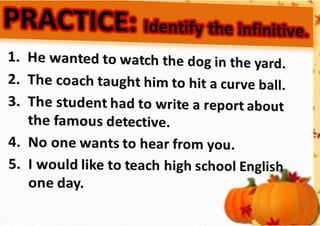 Infinitives. ppt | PPT