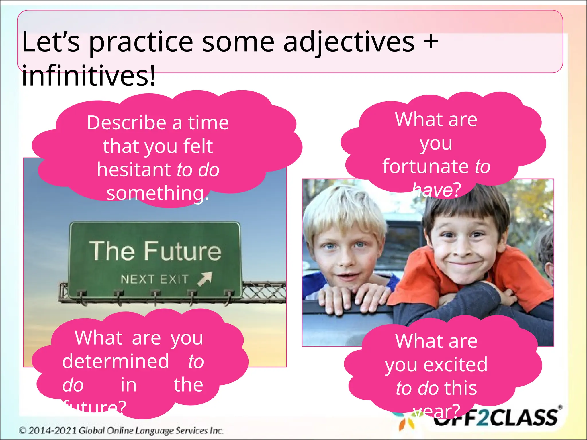 Infinitives as a subject and as an object | PPTX