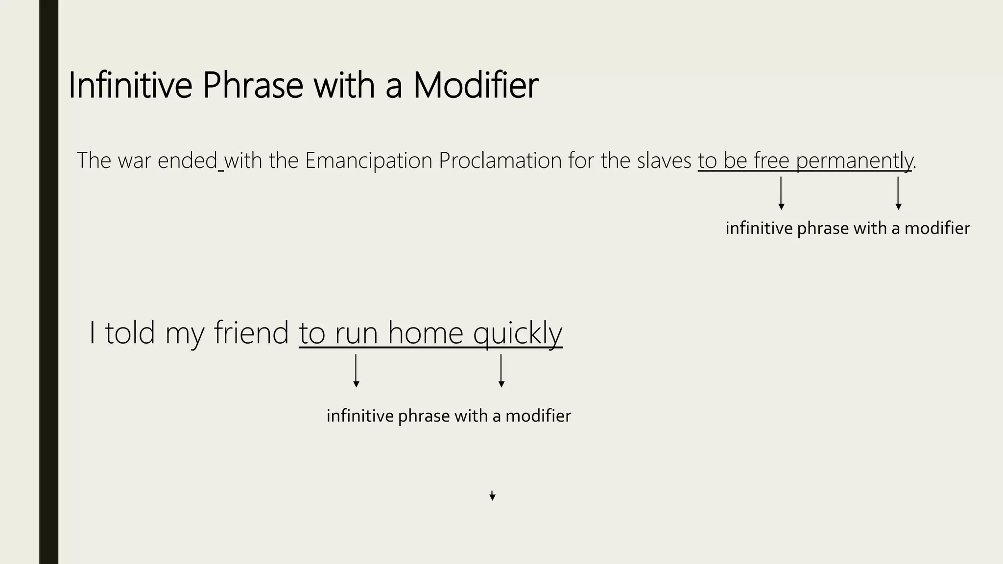 Infinitives and-infinitive-phrases | PPTX