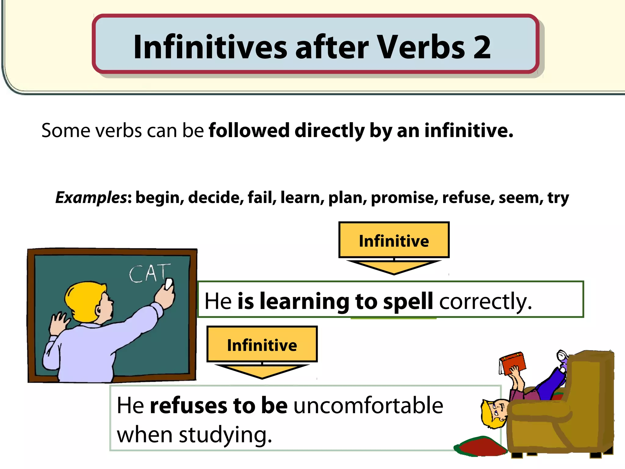 Infinitives basics | PPT