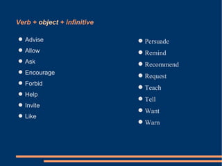 Infinitives and gerunds | PPT