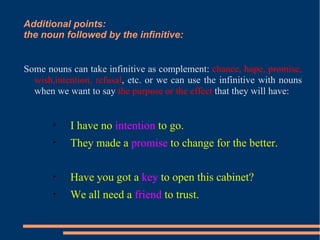Infinitives and gerunds | PPT