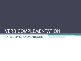 Infinitives and gerunds upper-intermediate | PPT