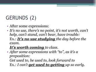 Infinitives and gerunds upper-intermediate | PPT