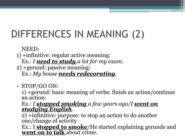 Infinitives and gerunds upper-intermediate | PPT