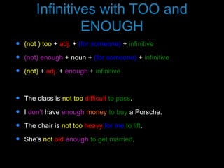 Infinitives l3 | PPT