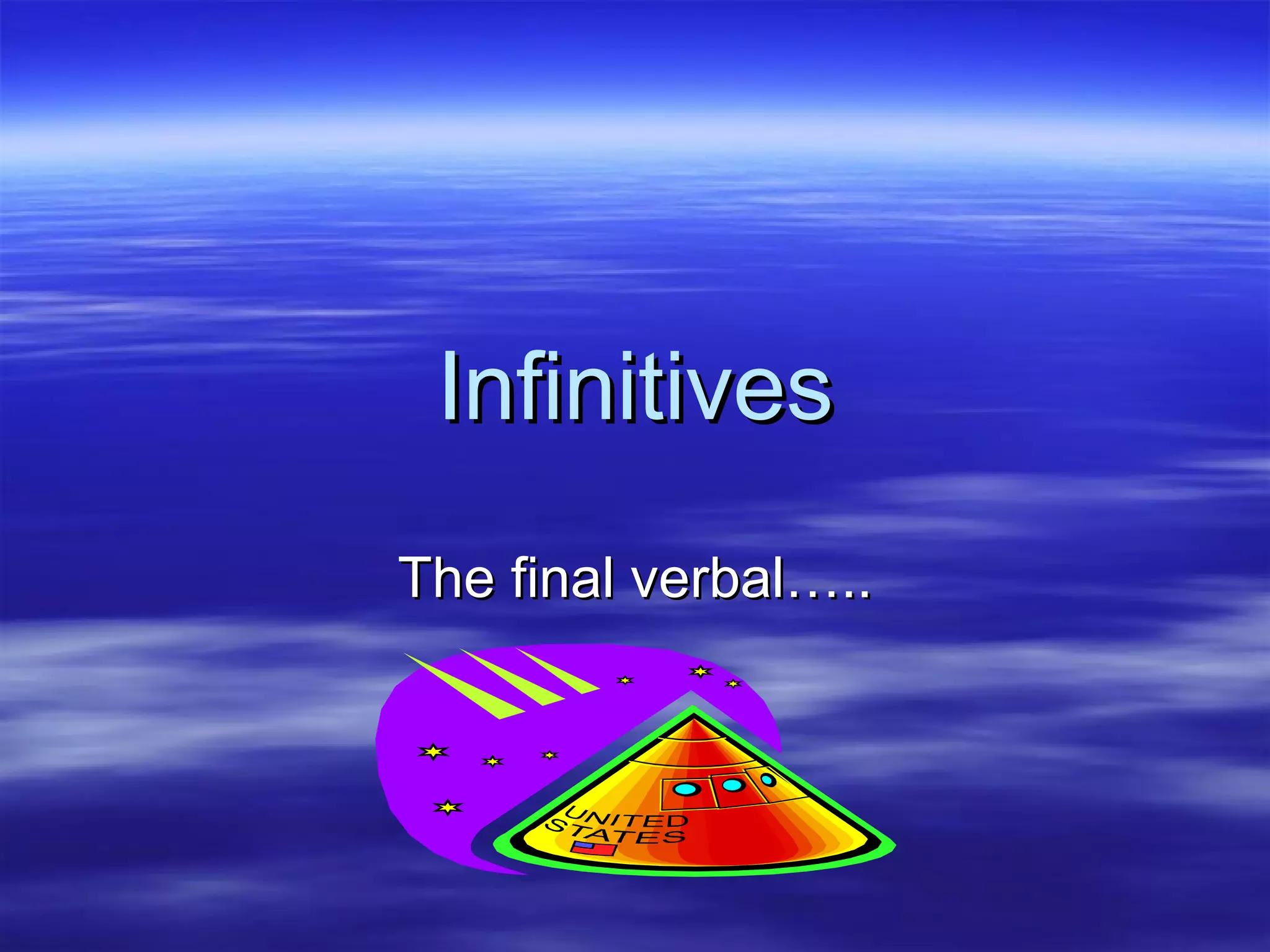 Infinitives PowerPoint | PPT