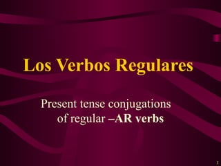 infinitive_verbs_ar ending rule power point.ppt