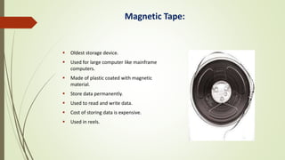 Secondary storage Device. | PPTX