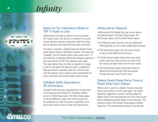 AMTELCO Infinity software version 5.6 | PDF | Web Conferencing | Computer Software and Applications