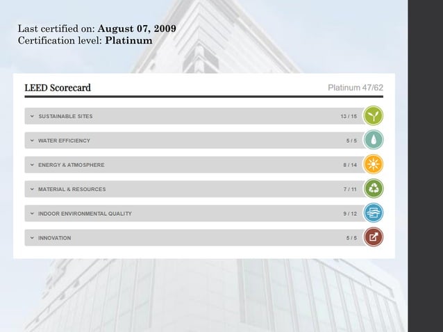 Case Study on Infinity Benchmark, Kolkata | PDF | Indoor Environmental ...