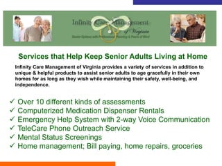 Infinity Care Mgmt Presentation | PPT