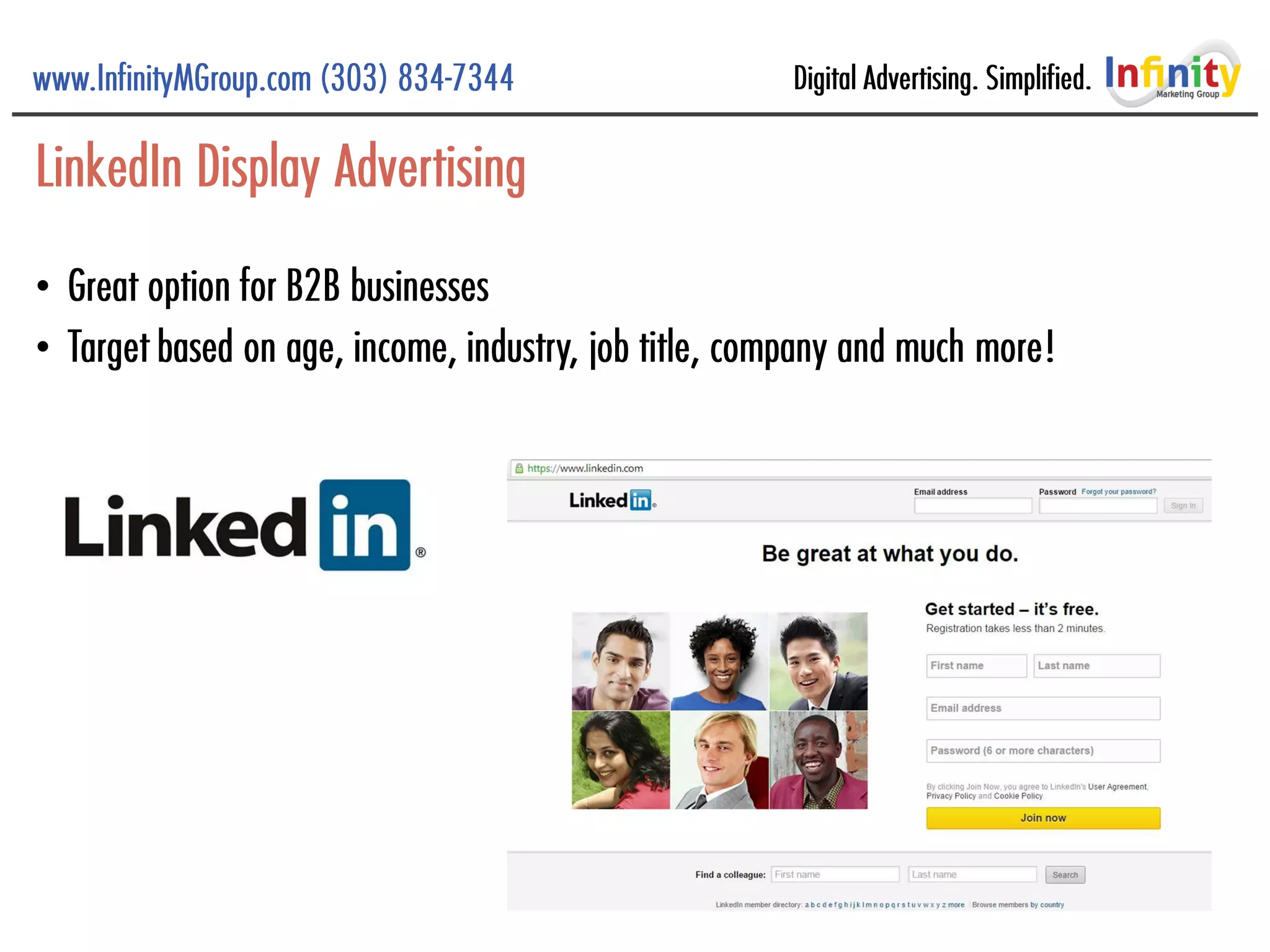 Infinity Digital Advertising Deck - NO Management Fees! | PPT