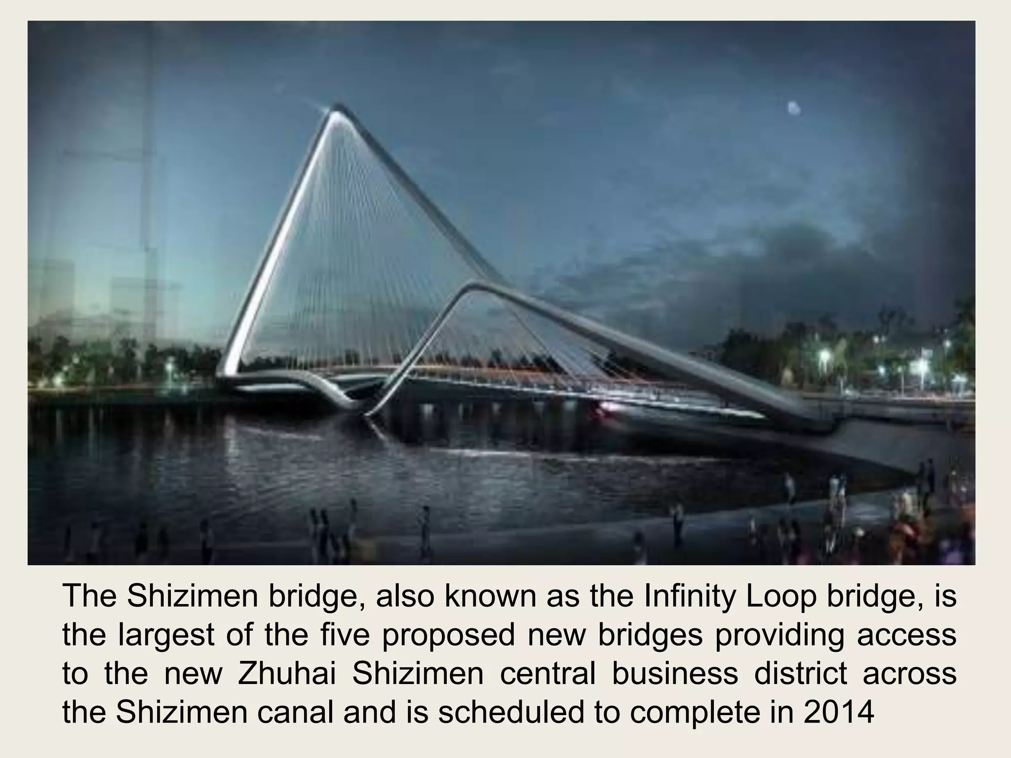 Infinity loop bridge | PPT
