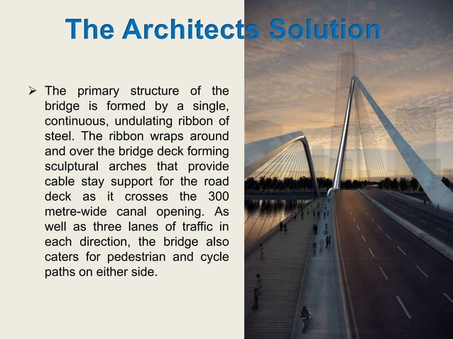 Infinity loop bridge | PPTX