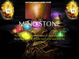 Infinity stones 6 | PPTX
