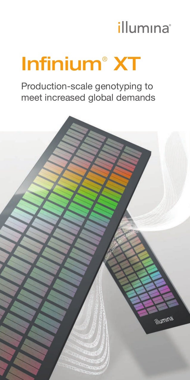 Illumina Infinium XT brochure
