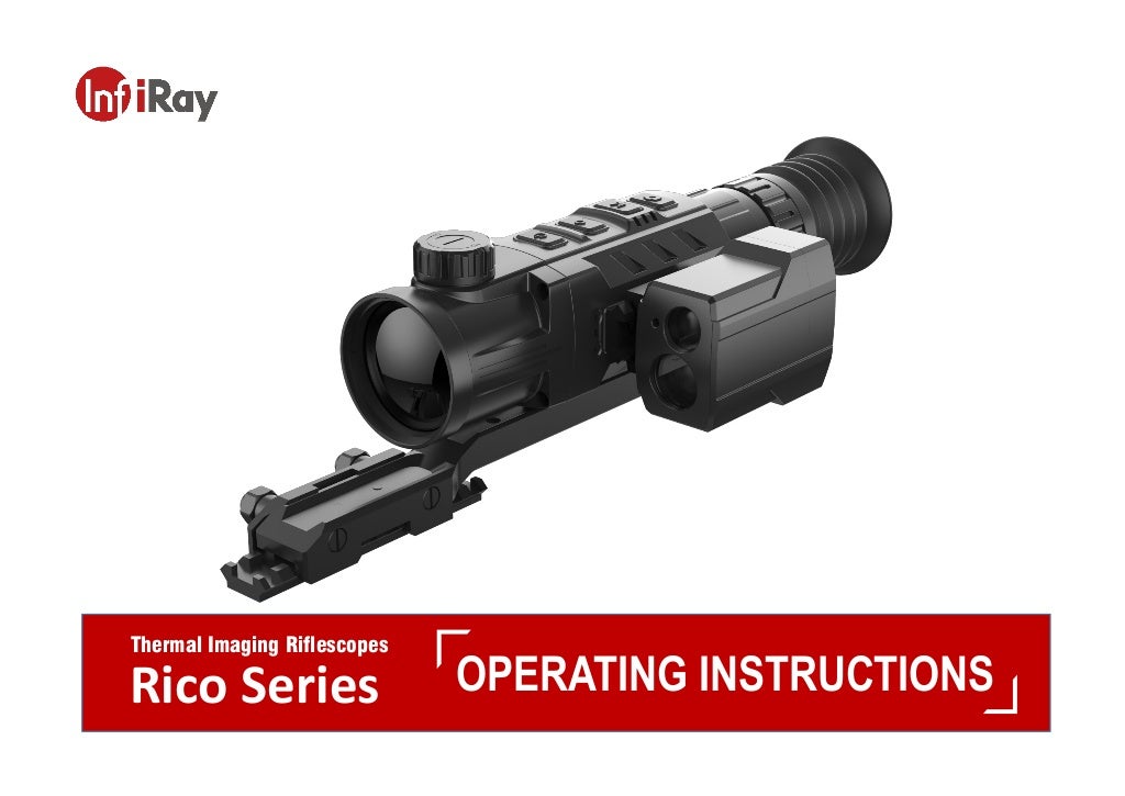 InfiRay Rico RH50 Instruction Manual - Optics Trade | PDF