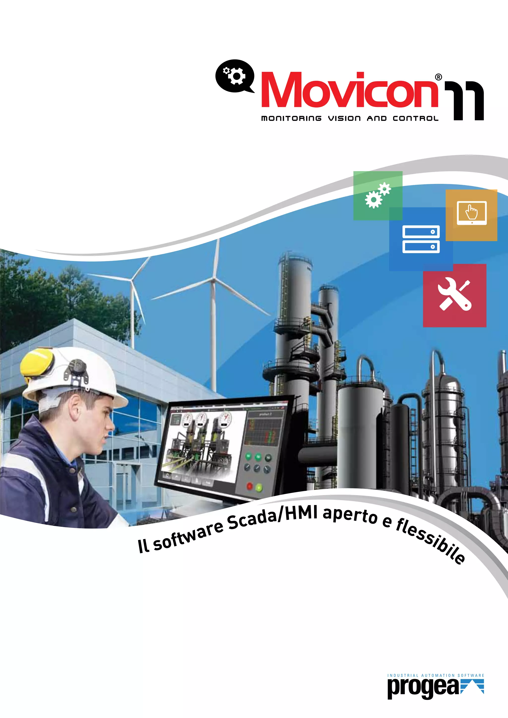 Movicon (TM) 11 Scada/HMI - Product catalogue - Italiano | PDF