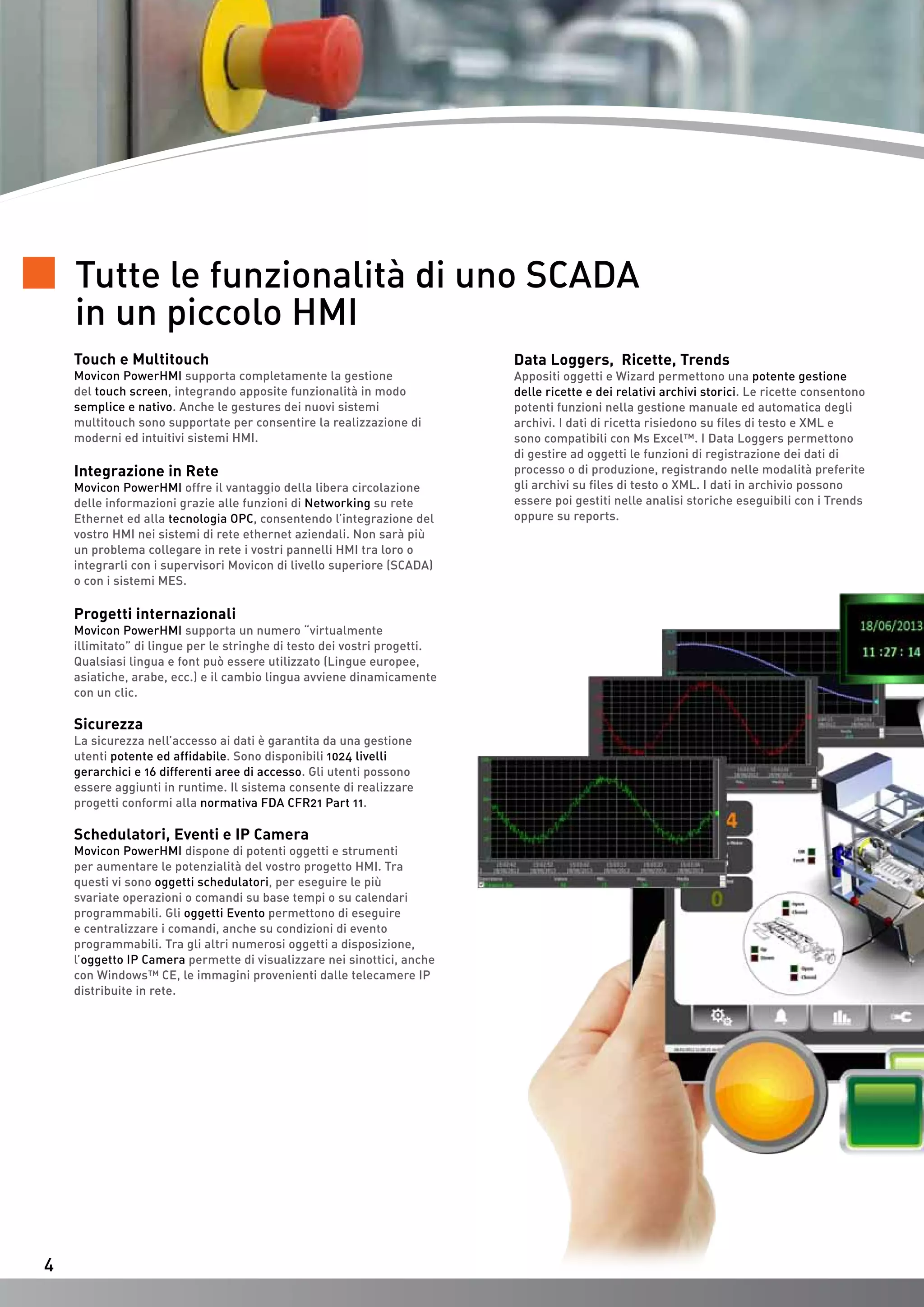 Progea - PowerHMI brochures Ita | PDF