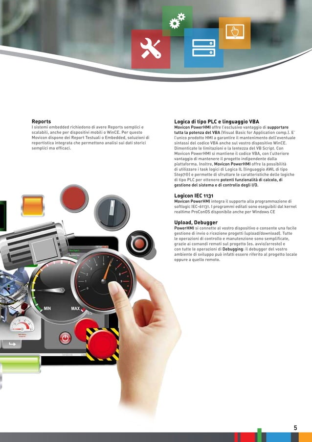 Progea - PowerHMI brochures Ita | PDF