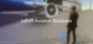 Virtual Reality & Augmented Reality in Aviation - by infiVR.com