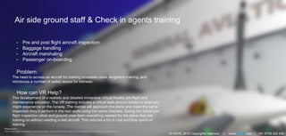 Virtual Reality & Augmented Reality in Aviation - by infiVR.com