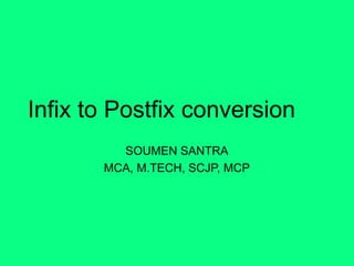 Infix to Postfix Conversion Using Stack | PPT