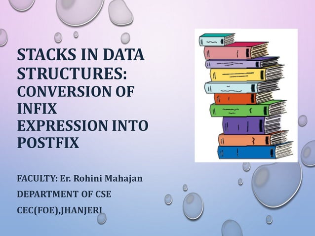 Infix to postfix expression in ds | PDF