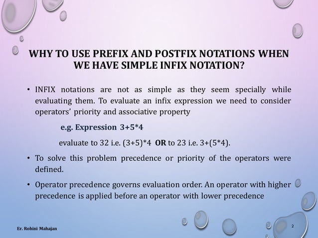 Infix to postfix expression in ds | PDF