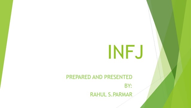 Infj | PPTX | Science